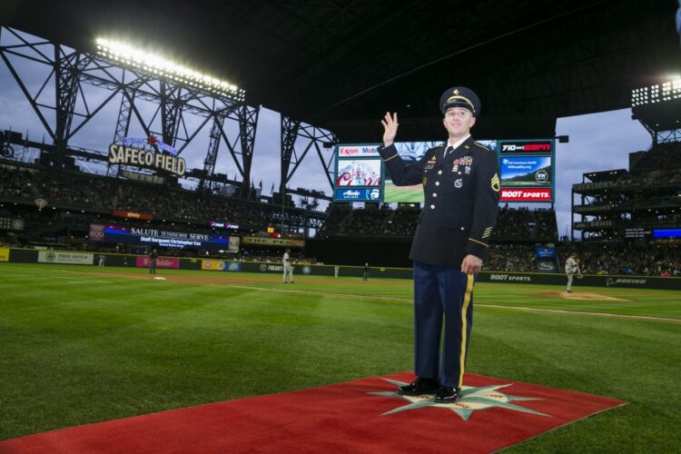 Christopher Lee Cox recognized at Mariners game | News, Sports, Jobs ...